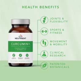 Neutrient Curcumin+ | 60 Capsules